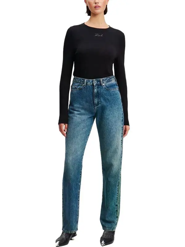 Karl Lagerfeld Straight-leg Jeans - Blue