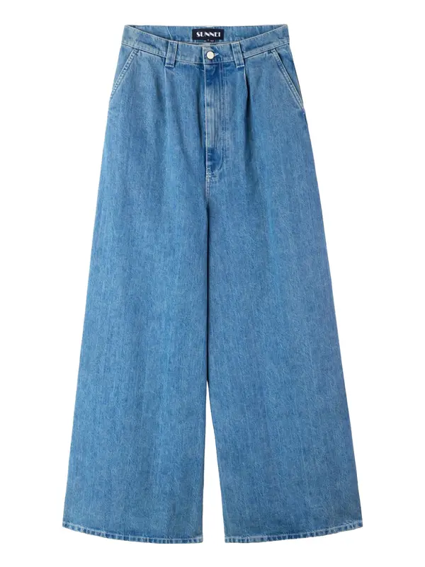 Sunnei Extra Over Jeans - Blue