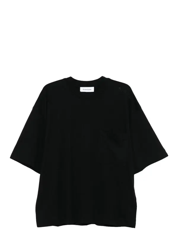 Études Studio Patch-pocket T-shirt - Black