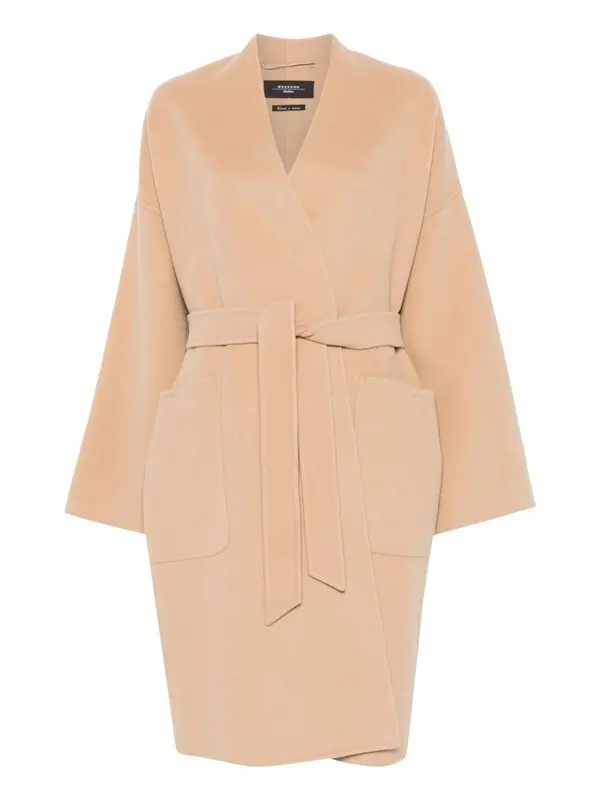 Max Mara Eris Mid-length Coat - Neutrals