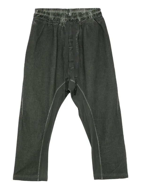 ISAAC SELLAM EXPERIENCE Cropped Trousers - Grey