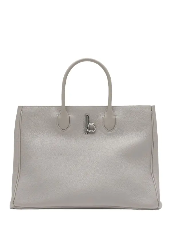 Burberry Small Rocking Horse Tote Bag - Grey