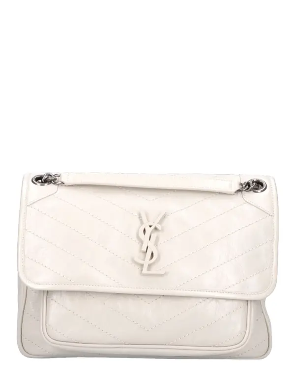 Saint Laurent Medium Niki Shoulder Bag - Neutrals