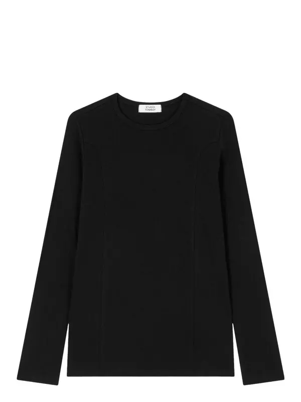 STUDIO TOMBOY Jersey T-shirt - Black