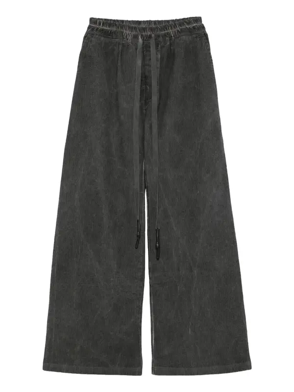 ISAAC SELLAM EXPERIENCE Striped Trousers - Grey