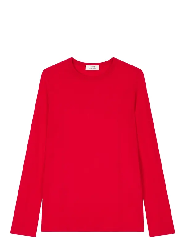 STUDIO TOMBOY Jersey T-shirt - Red