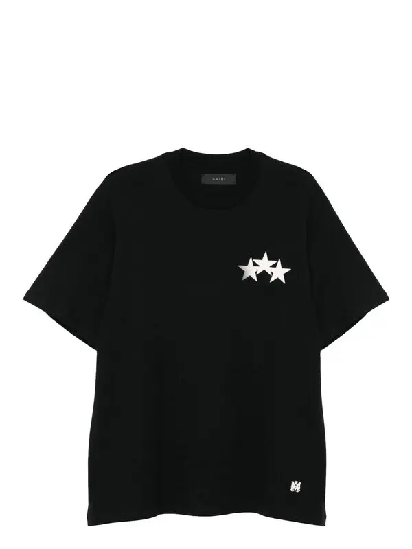 Amiri Three Star T-shirt - Black