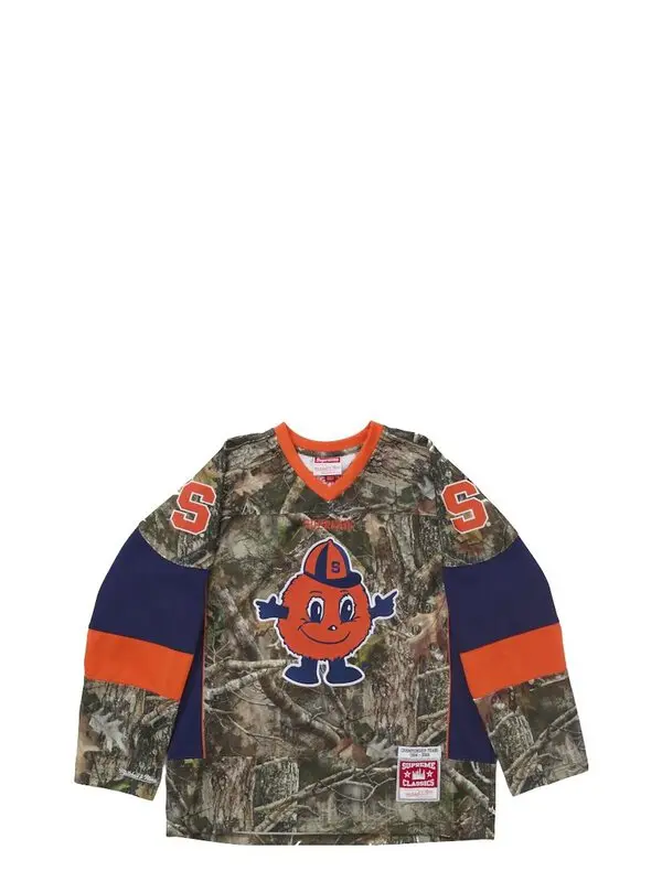Supreme Mitchell & Ness Ncaa Hockey Jersey - Woodland Camo