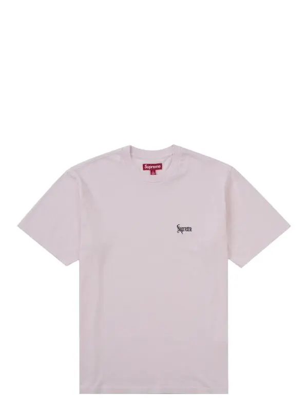 Supreme Old English Tee Shirt - Light Pink