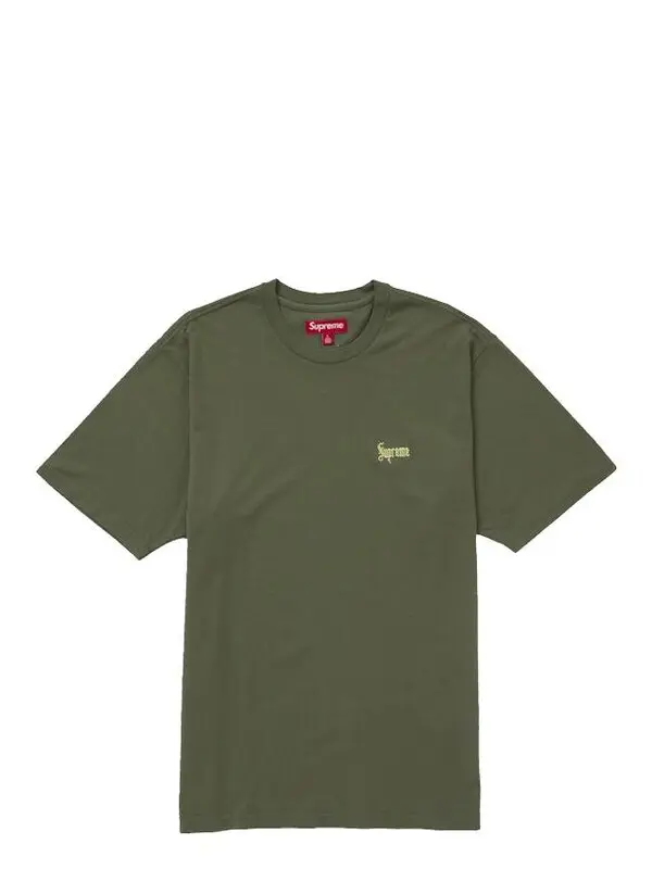 Supreme Old English Tee Shirt - Green