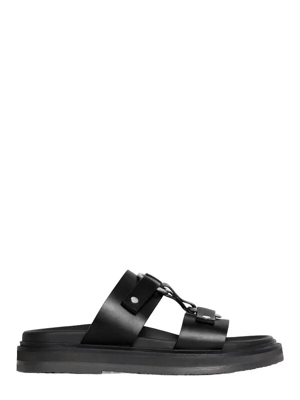 Celine Tippi Slides - Black