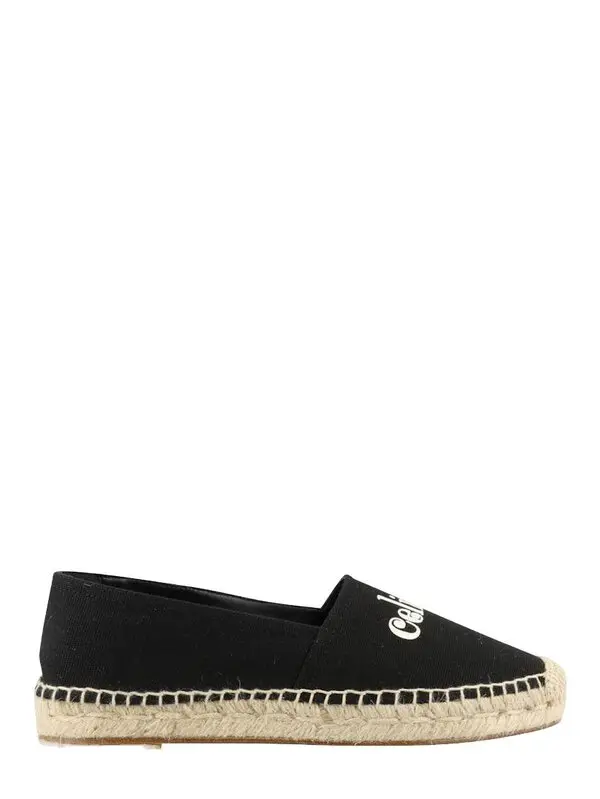 Celine Taillat Canvas Espadrilles - Black