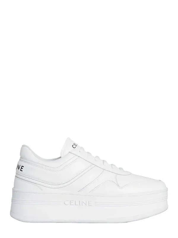 Celine Blocks Wedge Sneakers - Optic White