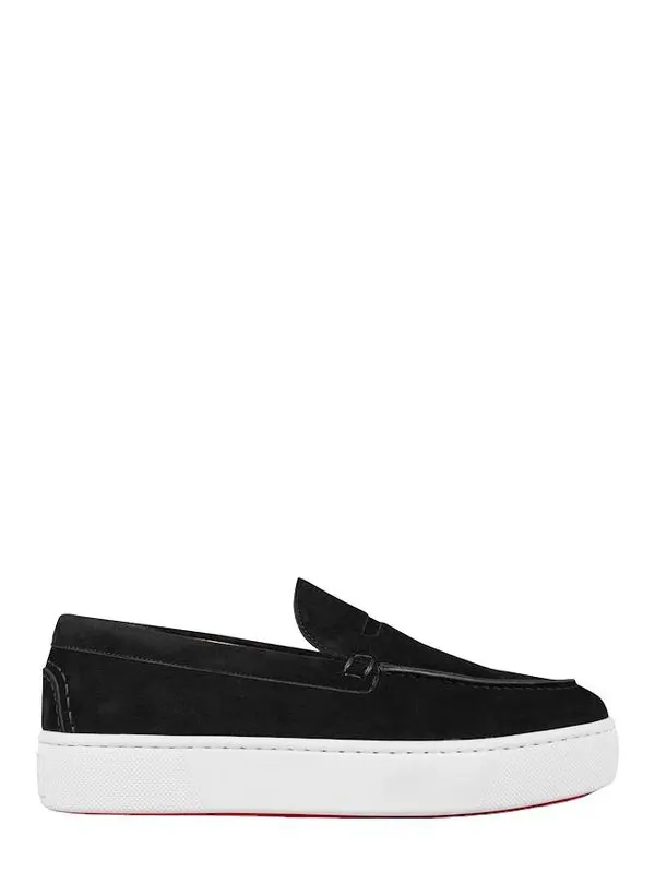 CHRISTIAN LOUBOUTIN Paqueboat Flat - Black