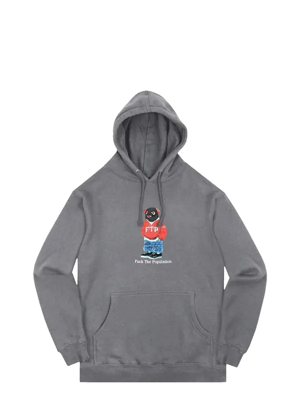 FTP Bear Pullover - Charcoal