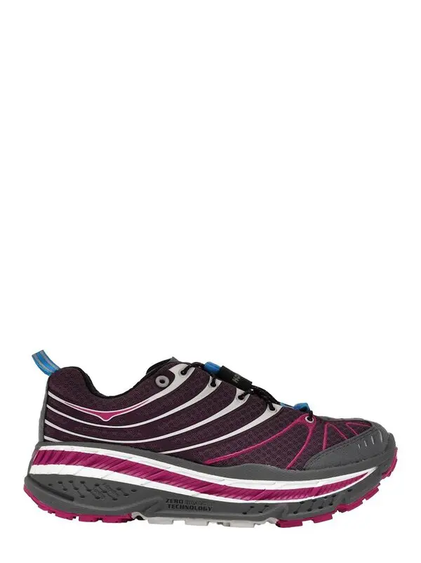Hoka One One Stinson Evo Ogin Athletic Sneakers - Aubergine/fuchsia