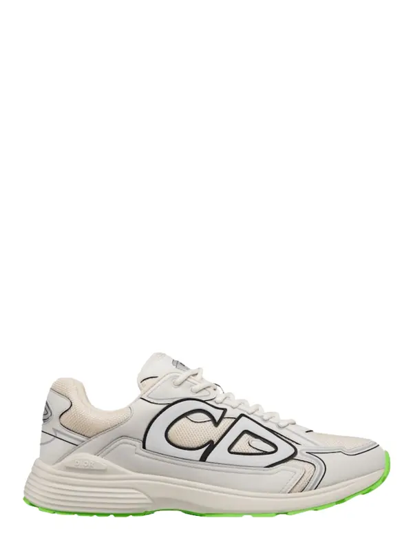 Dior B30in Sneakers - Cream/green