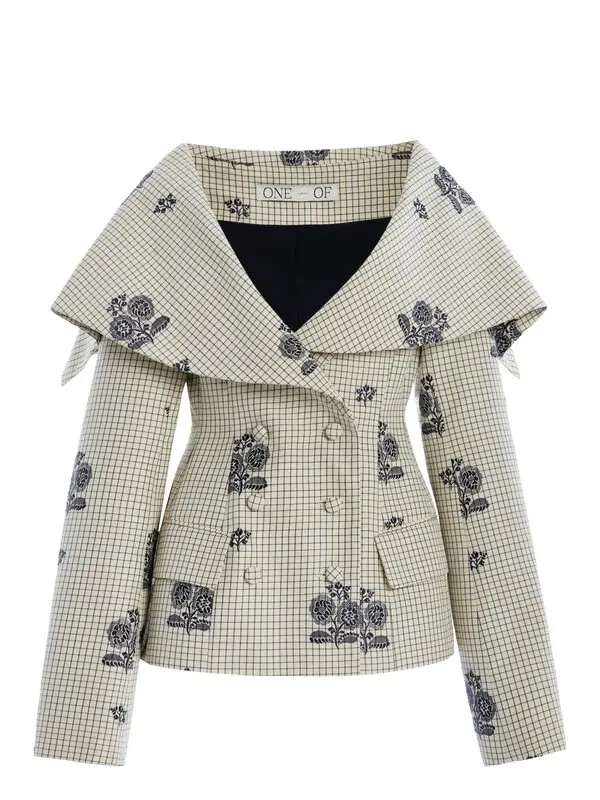ONE/OF Dalloway Floral Woven Jacket - Print