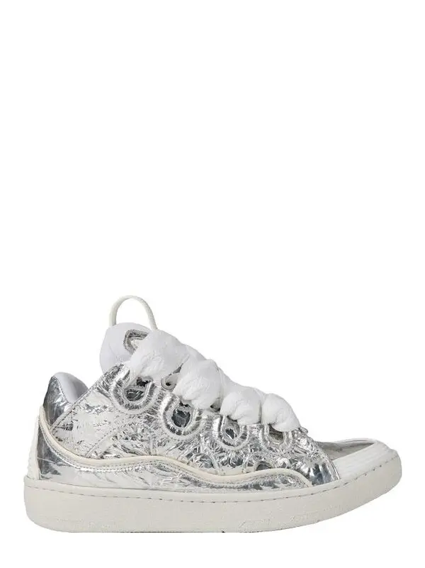 LANVIN Curb Sneakers - Silver