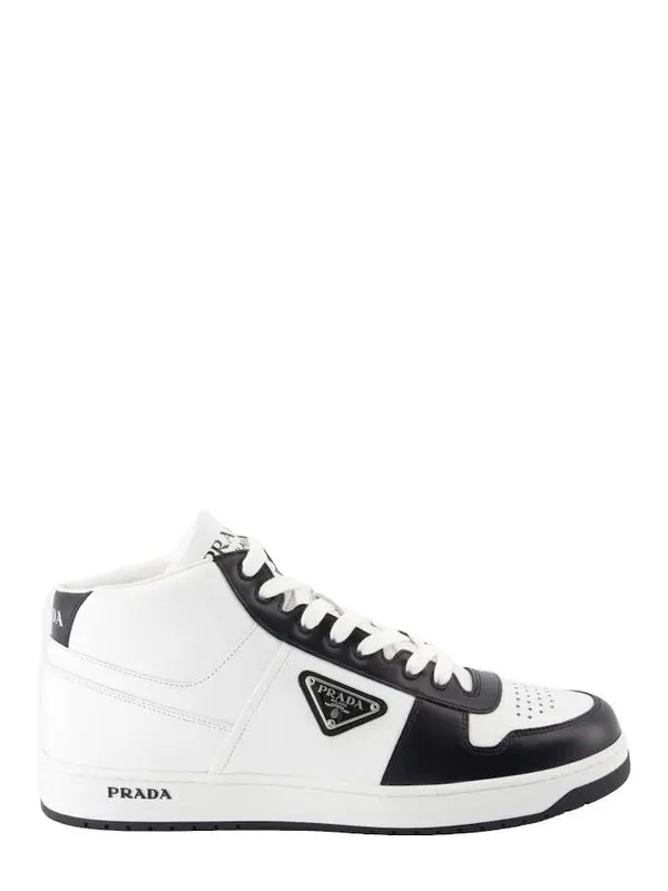 Prada High-top Sneakers - White/black