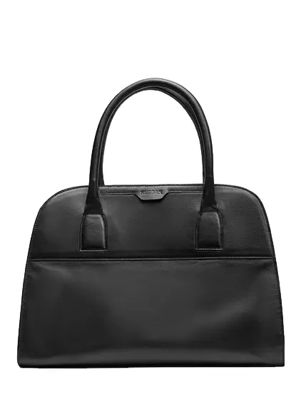 Rudsak Leather Tote With Removable Pouch - Black