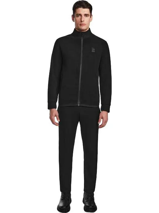 Rudsak Chiliwack Zip-up Polar Fleece Sweater - Black