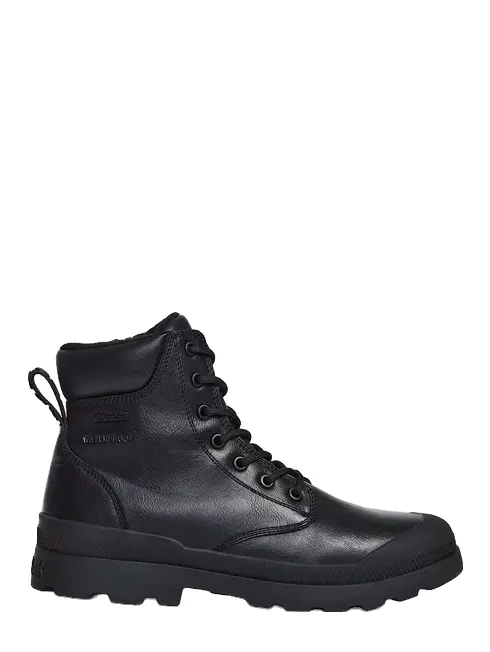 Rudsak Weather-treated Leather Ankle Boots - Black