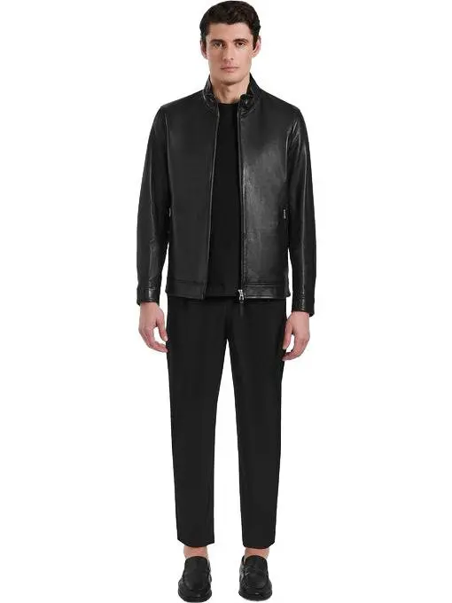 Rudsak Steven Leather Jacket - Black