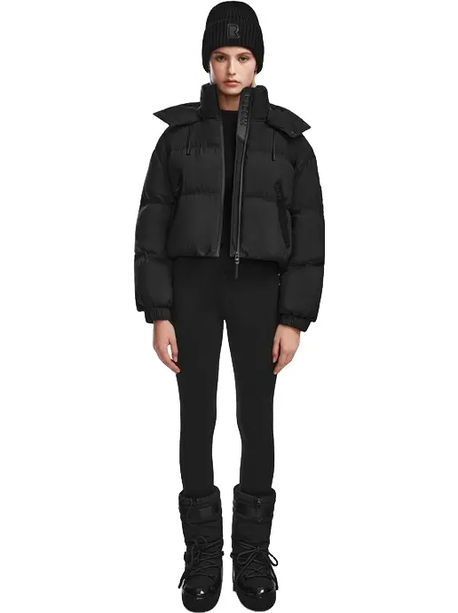 Rudsak Karlee Quilted Puffer Jacket - Black