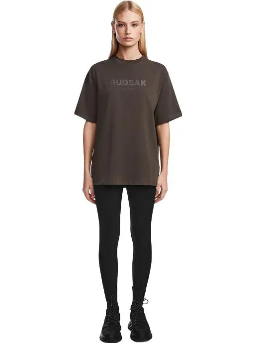Rudsak Oversized Cotton T-shirt - Black / White / Pink / Gray