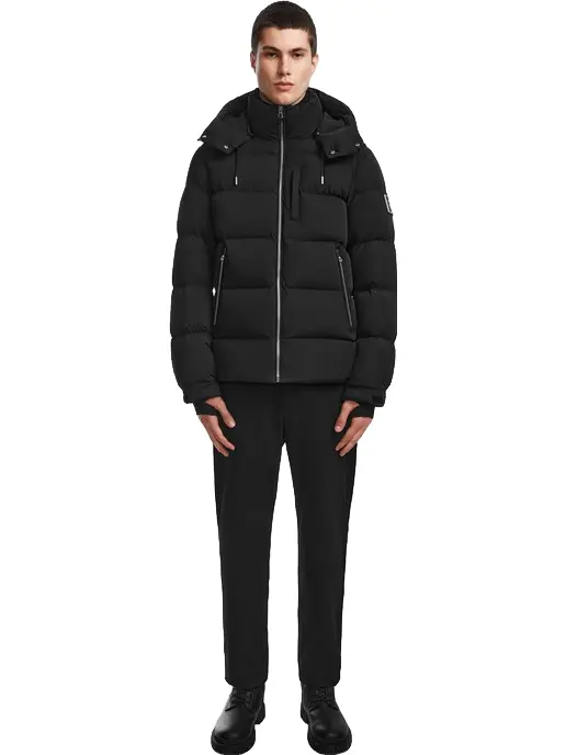 Rudsak Quilted Down Puffer Jacket - Black