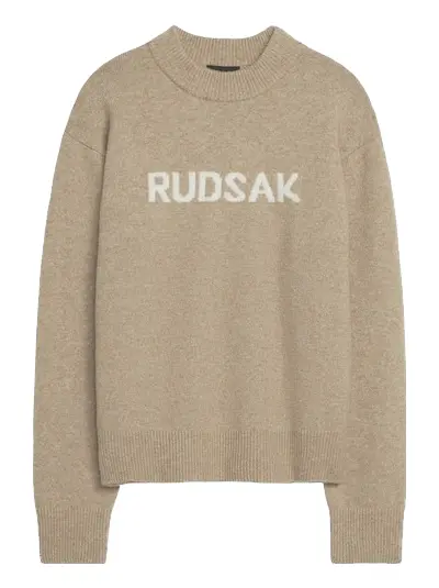 Rudsak Javin Crewneck Sweater - Brown