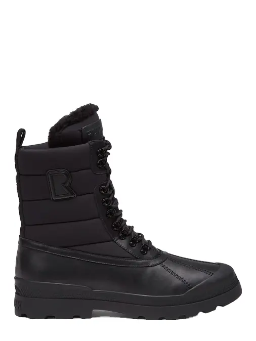 Rudsak Leather And Nylon Boots - Black