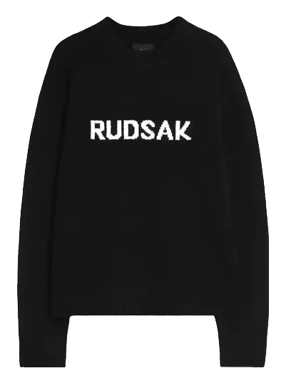 Rudsak Javin Crewneck Sweater - Black