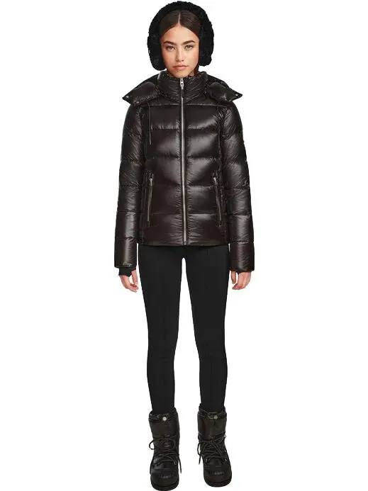Rudsak Mirry Short Puffer Coat - Black