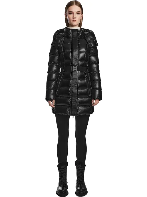 Rudsak Quilted Down Jacket - Black
