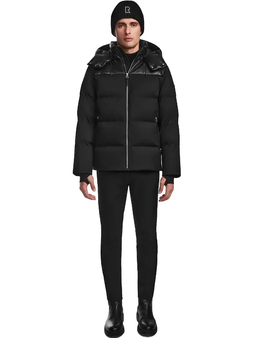 Rudsak Quilted Down Puffer Jacket - Black