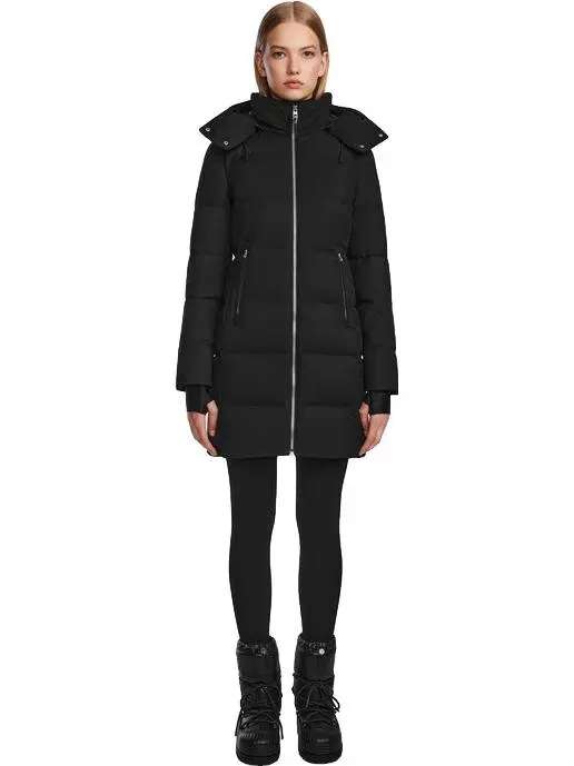 Rudsak Miriam Mid-length Down Puffer - Black