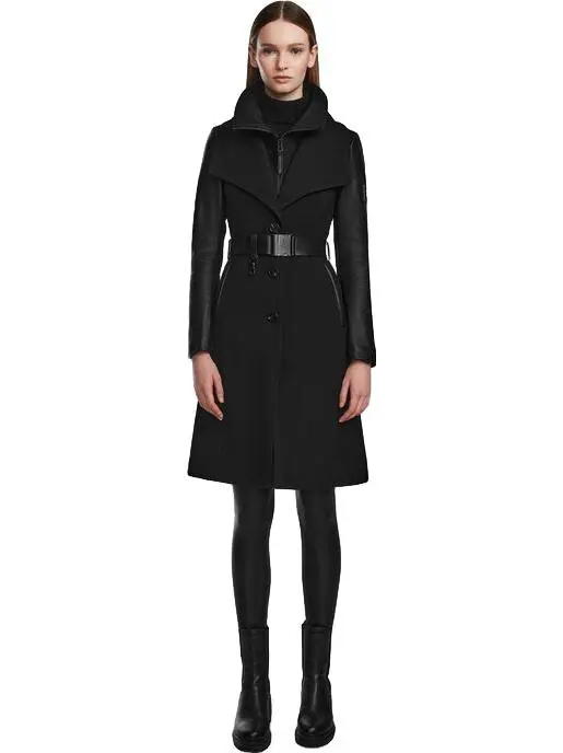 Rudsak Celeste Knee-length Coat - Black
