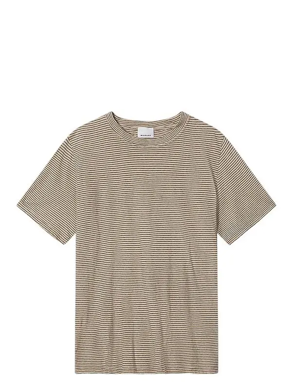 Isabel Marant Leon T-shirt - Black/beige