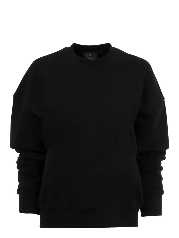 Wardrobe.NYC Cotton Sweater - Black