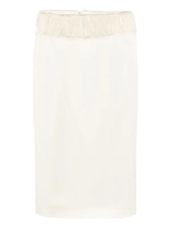TOTÊME - TOTEME Fringed Maxi Skirt