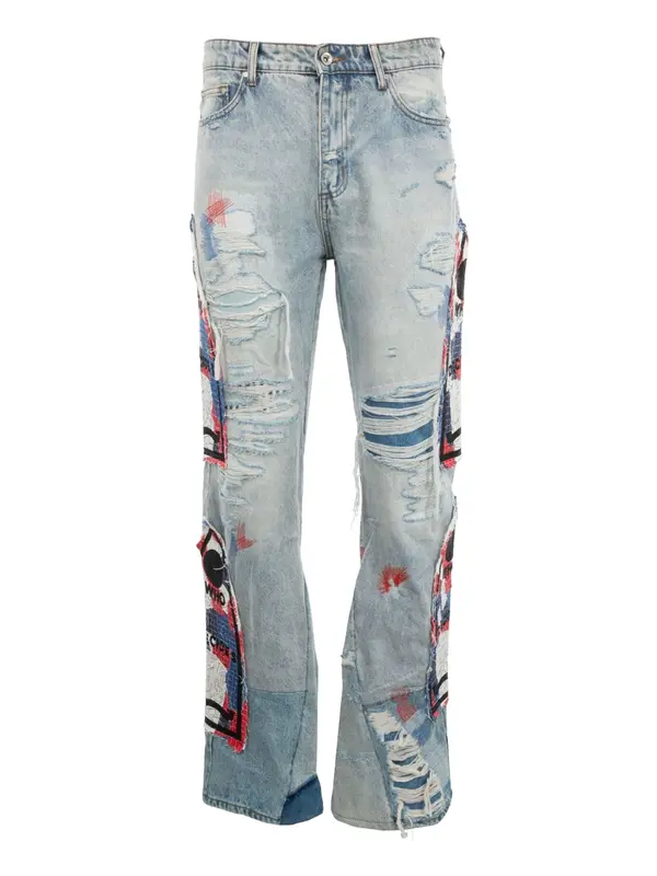 WHO DECIDES WAR BY EV BRAVADO Glory Jeans - Blue