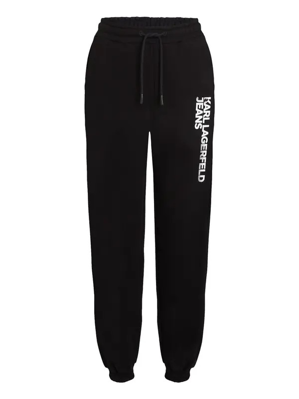 Karl Lagerfeld Logo-print Track Pants - Black