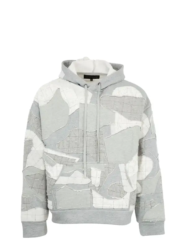 WHO DECIDES WAR BY EV BRAVADO Atom Hoodie - Grey