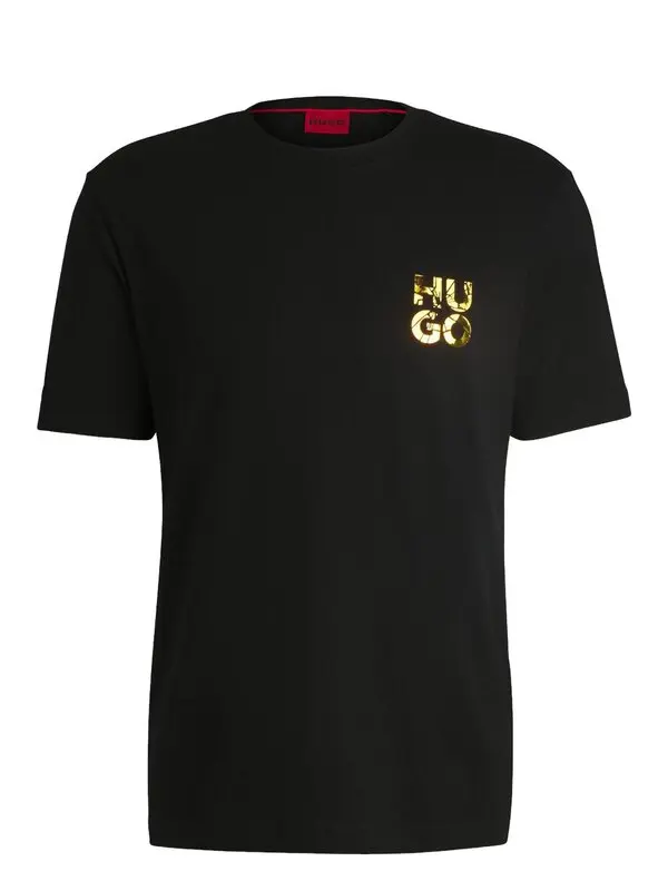 Hugo Cotton T-shirt - Black
