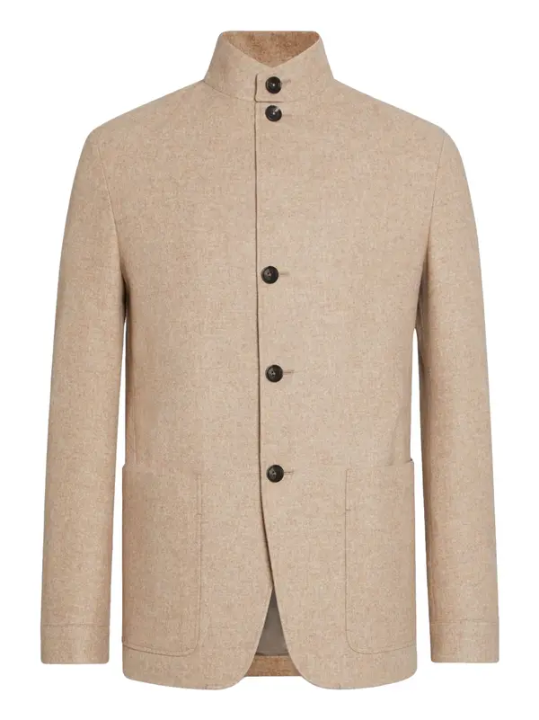Zegna Oasi Cashmere Il Conte Jacket - Neutrals
