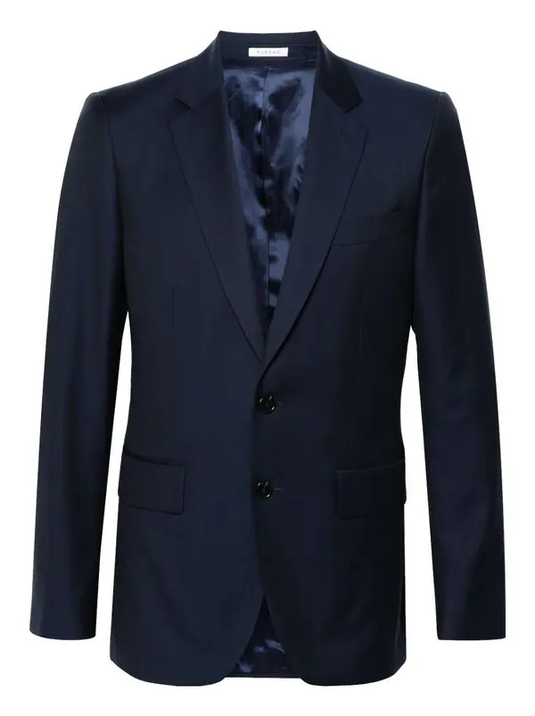 FURSAC Virgin Wool Blazer - Blue