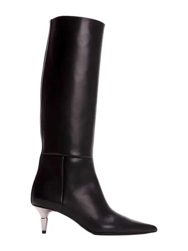 Proenza Schouler Pointed-toe Knee-high Boots - Black