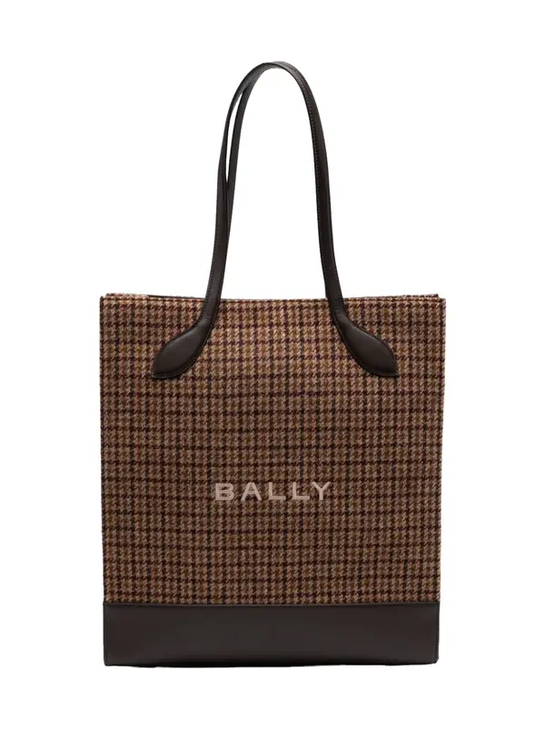 Bally Bar Tote Bag - Brown